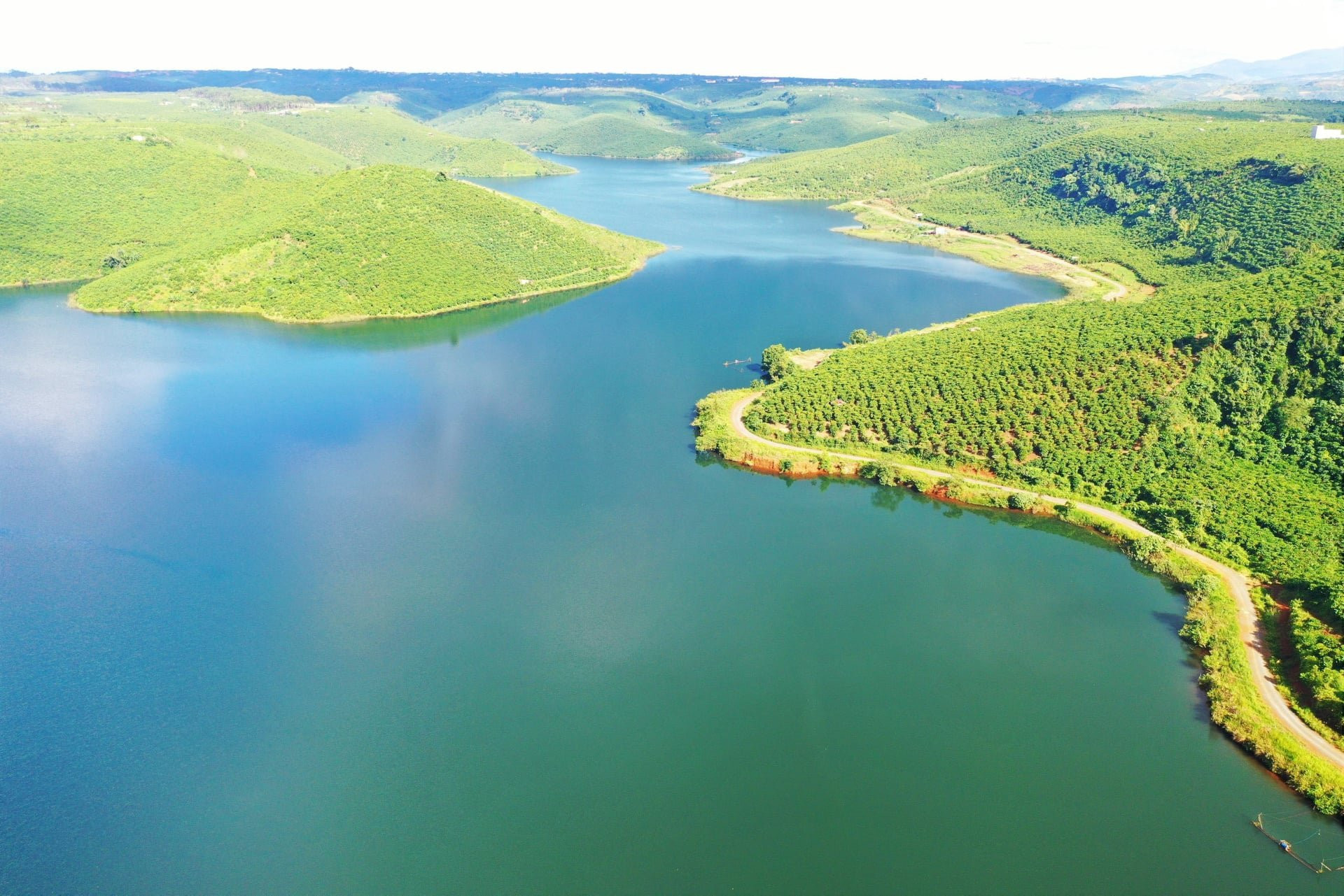 Vườn sầu view hồ sinh thái giá rẻ chỉ 280 ngàn/m2