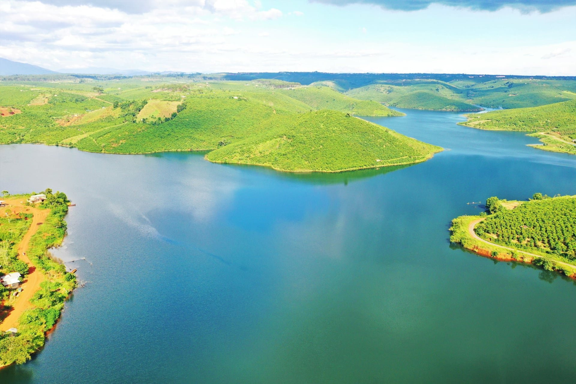 Vườn sầu view hồ sinh thái giá rẻ chỉ 280 ngàn/m2