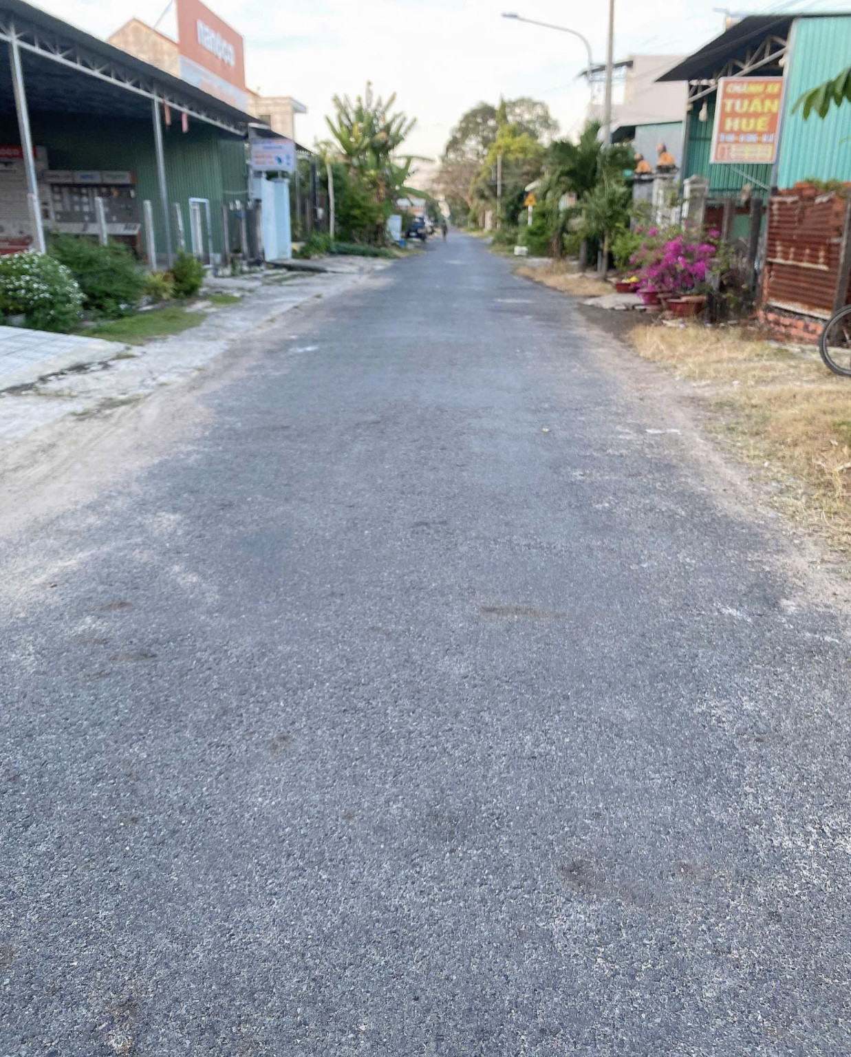 Chủ gửi bán lô đất 12m mặt tiền đường võ văn điều, củ chi.