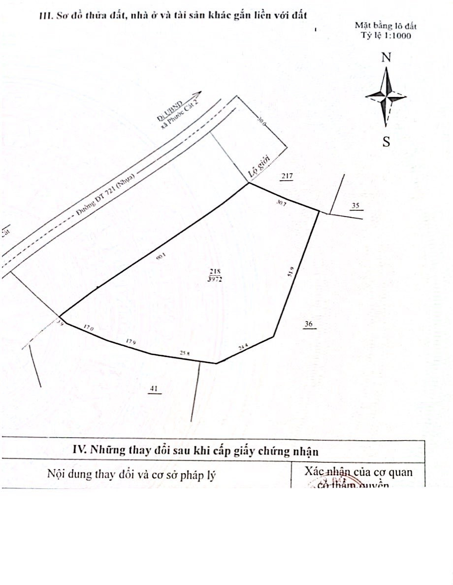 Bán đất 5000m² ngang 90m giá 5.4 tỷ tại Đường Tỉnh lộ 721 Xã Cát Tiên 2